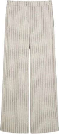 iBlues Femme, Pantalons, Beige, Taille: 40 FR Iblwideleg Pantalon large