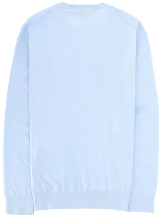 Polo Ralph Lauren Logo-Embroidered Cotton Sweater - Blue