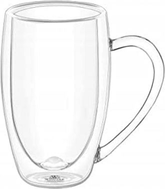 Wilmax England Wilmax WL-888739/A Doppelwandiges Becher, 250mL Kapazität