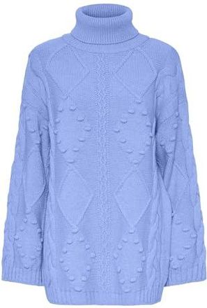 Pieces Pull en tricot PCDONSI pour femme, Hydrangea, M