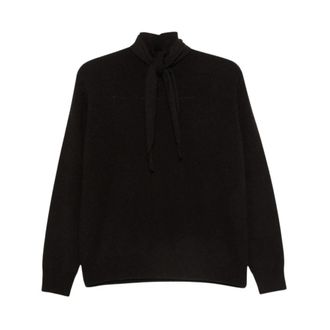 VANIS&Eacute; Rollkragenpullover - - Knitwear - Damen - Schwarzk - L
