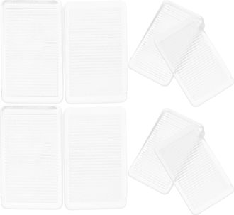 Lurrose 8 St&uuml;ck Teiliges M&ouml;bel nivellierset aus Gummi Verstellbare Dreieckige M&ouml;bel Pads f&uuml;r Schr&auml;nke K&uuml;hlschr&auml;nke rutschfeste M&ouml;belunterlagen zum Ausgleichen