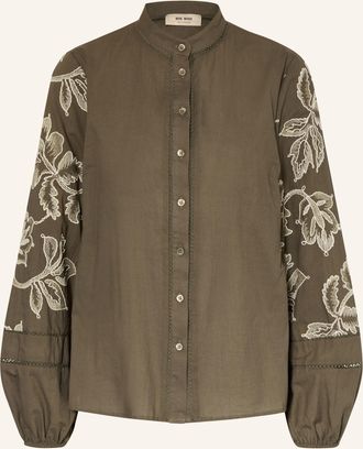 Mos Mosh Mos Mosh Bluse Mmlouis Line gruen