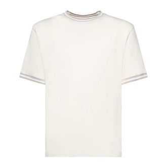 Eleventy T-Shirts - - Tops - Herren - Wei&szlig; - 2XL