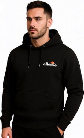 Ellesse Hoodie ELLESSE HOODIE Sweatshirt mit Kapuze Schwarz Herren S-XXL
