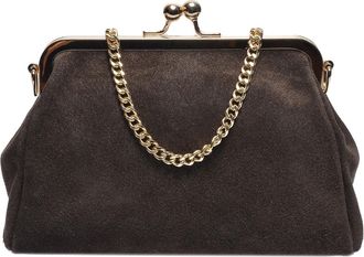 Luisa Vannini Zweifarbig Rindsledertasche