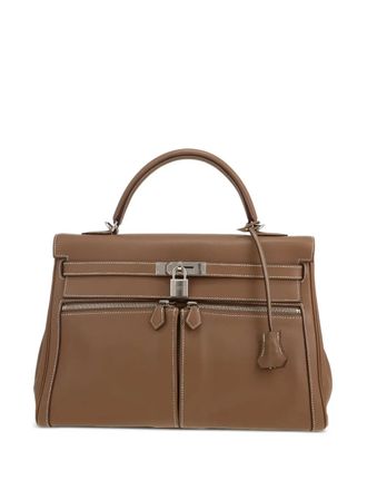Hermès sac à main Kelly Lakis - Tons neutres