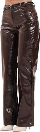 TPN Tpn, Femme, Pantalons, Brun, Taille: 36 FR Pantalone