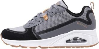 Skechers UNO - Layover - Schwarz/Grau Synthetik 39,5 EU