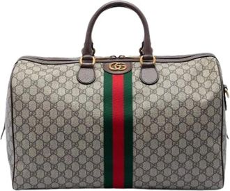 Gucci Pre-owned Ophidia Boston - Femme - Pre-owned - Beige - Taille: ONE Size