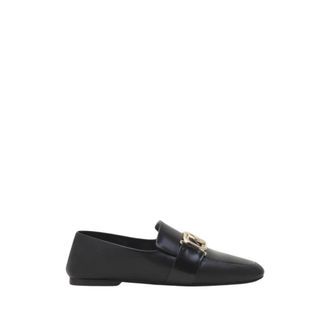 Lanvin Loafer mit Logo-Plakette - - Shoes - Damen - Schwarzk - 38 EU