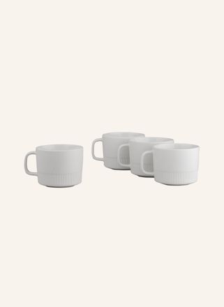 Marc O'Polo Marc Opolo 4er-Set Henkelbecher Moments weiss