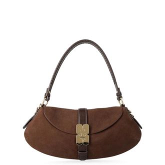 Ganni Femme, Sacs, Brun, Taille: ONE Size Sac &Eacute;paule B-Kat