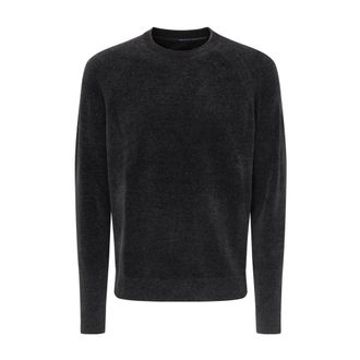 Roberto Ricci Design Velvet Round Knit Pullover - - Knitwear - Herren - Grau - L