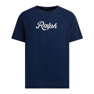 Polo Ralph Lauren Blau T-Shirt Klassisches Design - - Tops - Herren - Blau - M