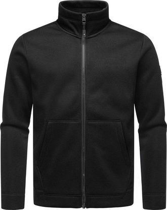 Ragwear Sweatjacke Fabbian Collar Herren Basic Feinstrick-Jacke