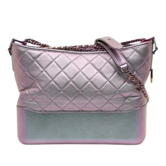 Chanel Pre-owned Leder Crossbody Bag - - Pre-owned - Damen - Lila - ONE SIZE
