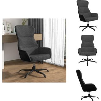 vidaXL Relaxsessel Dunkelgrau Stoff - Relaxsessel - Relaxst&uuml;hle - Stuhl - Sessel