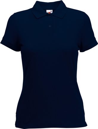 Fruit Of The Loom Polo-Shirt * Lady-Fit 65/35 Polo * Fruit of the Loom, deep Blau, XL