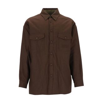 Maison Margiela Chemise matelass&eacute;e r&eacute;versible - Homme - Chemises - Brun - Taille: M