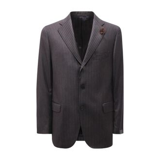 Lardini Wollanzug Made in Italy - - Jackets - Herren - Blau - XL