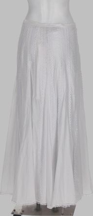 Charo Ruiz Ibiza Womens White Cotton Long Skirt