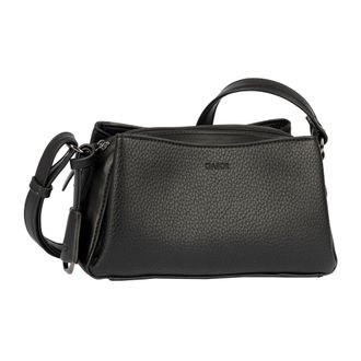 Gabor Umh&auml;ngetasche GABOR Kalilla, Damen, Gr. B/H/T: 25cm x 14cm x 8cm, schwarz, Polyurethan, clean, gepflegt, gepr&auml;gtes Muster, unifarben, Taschen Umh&auml;nget