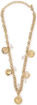 Au Printemps Paris Collier charms ronds et perles