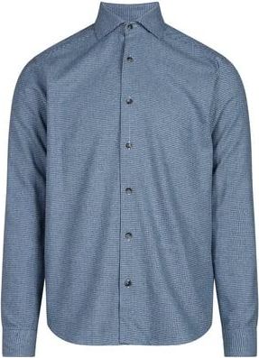 Eton Chemise droite col classique en coton