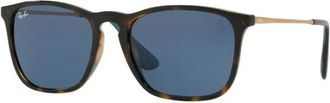 Ray-Ban Homme, Accessoires, Brun, Taille: 54 MM Chris Lunettes de soleil