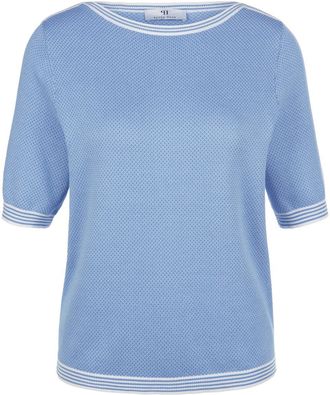 Peter Hahn Pullover aus 100% SUPIMA-Baumwolle Peter Hahn blau