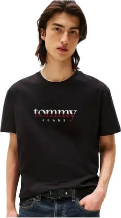 Tommy Jeans Herren, Oberteile, Schwarzk, LGr&ouml;&szlig;e