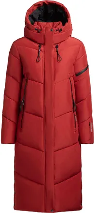 Khujo Sonje5 Damen Wintermantel Winterjacke Mantel (DE/NL/SE/PL, Alphanumerisch, XS, Regular, Regular, SEP-RED)