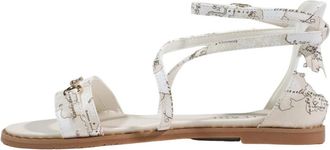 Alviero Martini 1A Classe Femme, Chaussures, Blanc, Taille: 38 EU Prima Classe Flat Sandal
