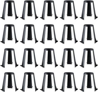 Paulmann 92402 Zubehör Abstandshalter für Einbauleuchten 20er-Set 62-90mm Schwarz Kunststoff