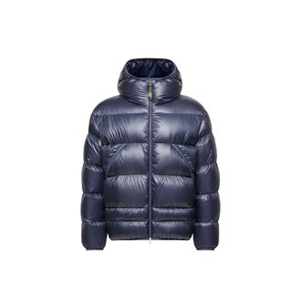 Moncler Moncler Doudoune Mi-longue &Agrave; Capuche Anapo, Homme, Bleu, Taille: 0