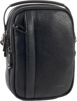 Matties Bags Unisex Reportero New Nappa Handtasche, Schwarz