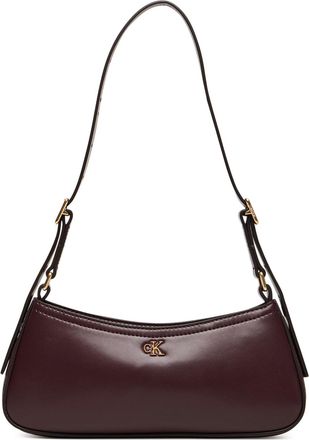 Calvin Klein Handtasche Calvin Klein Ck Small Shoulder Bag LV04F3170G Dunkelrot