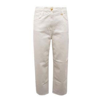 Elisabetta Franchi Femme, Jeans, Blanc, Taille: W29 Pj-87D-51E2 Jeans