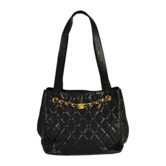 Chanel Pre-owned Vintage Schultertasche - - Pre-owned - Damen - Schwarzk - ONE SIZE