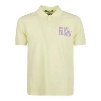 Dsquared2 Mini Polo Shirt - - Tops - Herren - Gelb - S
