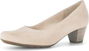 Gabor Femme Escarpins, Dame Escarpins Classiques,Confortable,Chaussure daffaires,Chaussure de Cour,Escarpin de Bureau,Bureau,Beige (Oak),42 EU / 8 UK