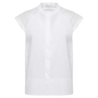 PESERICO Femme, Blouses et Chemises, Blanc, Taille: 38 FR Blouses