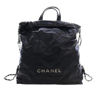 Chanel Pre-owned 22 Rucksack - - Pre-owned - Damen - Schwarzk - ONE SIZE