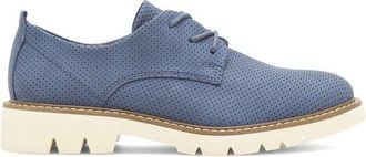 Clara Barson Oxford Schuhe Gracie WS6277-01 Dunkelblau