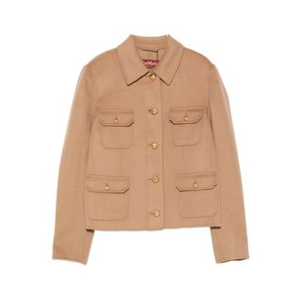 Max Mara Venere Blazer - - Jackets - Damen - Braun - L