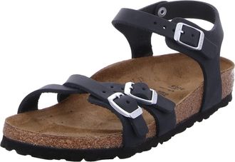 Birkenstock Damen Sandals, Black, 40 EU, Schwarz
