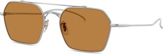 Oliver Peoples lunettes de soleil TK-15 - Argent