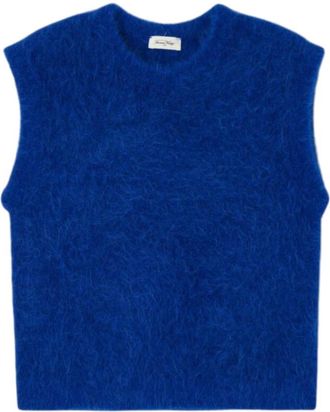 American Vintage Damen, Strickwaren, Blau, SGr&ouml;&szlig;e