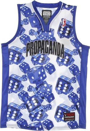 PROPAGANDA &Auml;rmellose Oberteile - - Tops - Herren - Blau - S